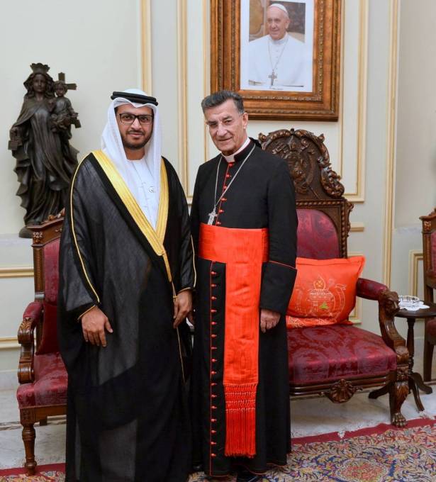 رسالة تعزية من الامارات الى البطريرك الراعي | Addiyar